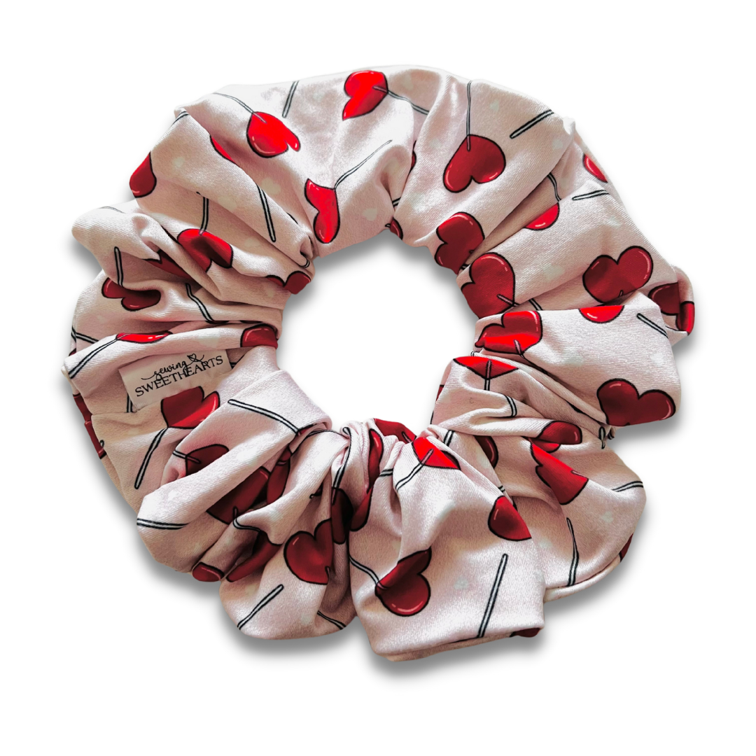 Heart Pops Scrunchie – Sewing Sweethearts